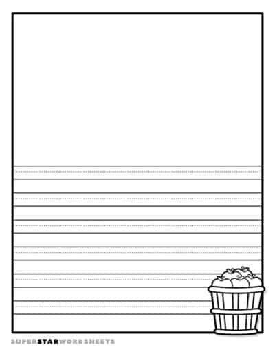 Apple Template (Free Printables) - Superstar Worksheets