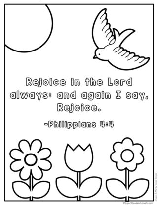 Bible Verse Coloring Pages (Free Printables) - Superstar Worksheets