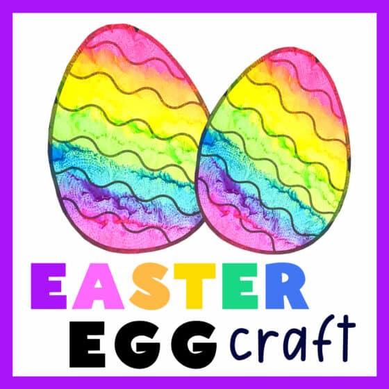 Easter Egg Craft - Superstar Worksheets