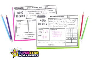 Multiplication Word Problems - Superstar Worksheets