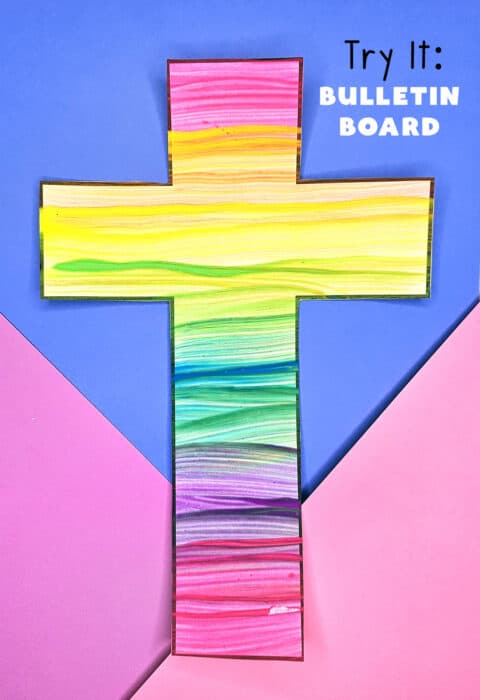 Preschool Cross Craft - Superstar Worksheets