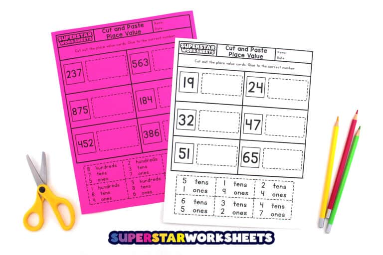 Place Value Worksheets - Superstar Worksheets