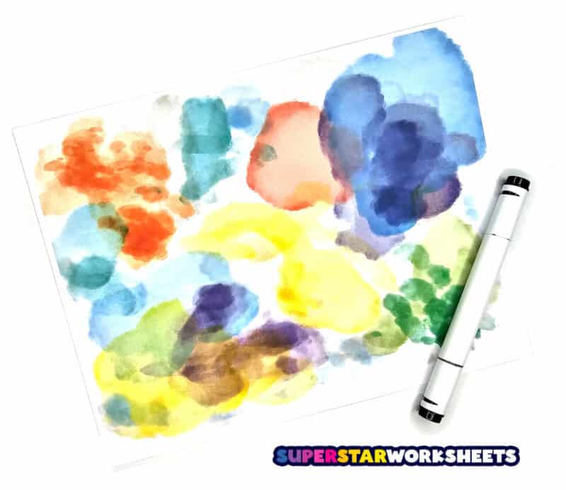 Reverse Coloring Art Pages for Kids (Free Printables) - Superstar ...