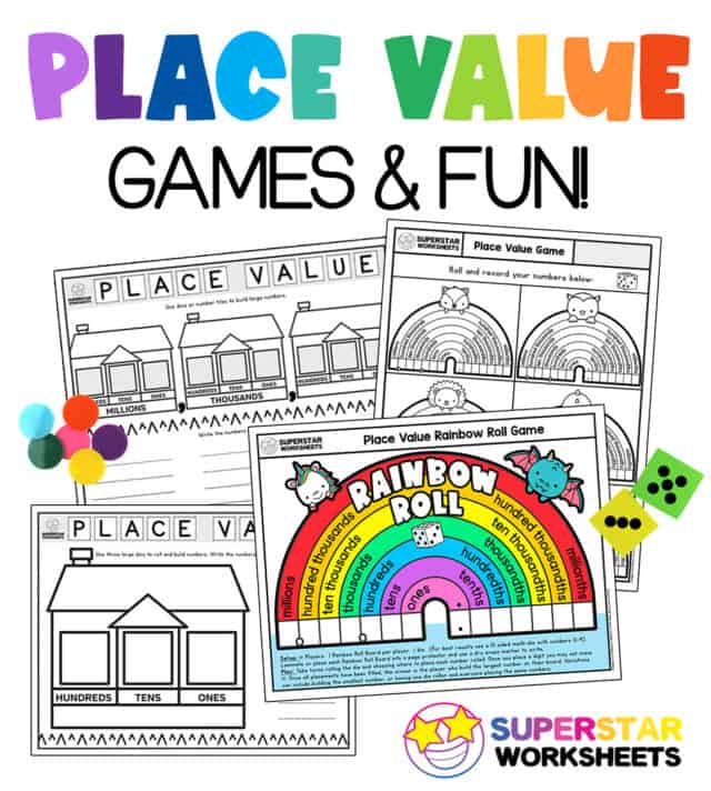 Place Value - Superstar Worksheets