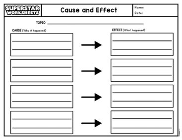 Graphic Organizers (Free Printables) - Superstar Worksheets