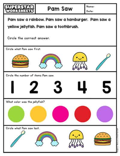 Compound Word Reading Passages - Superstar Worksheets