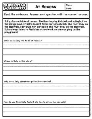 Compound Word Reading Passages - Superstar Worksheets