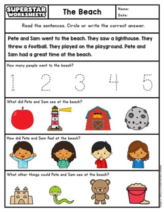 Compound Word Reading Passages - Superstar Worksheets