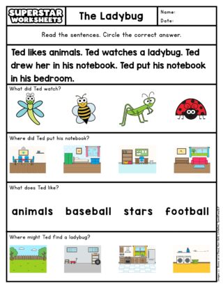Compound Word Reading Passages - Superstar Worksheets