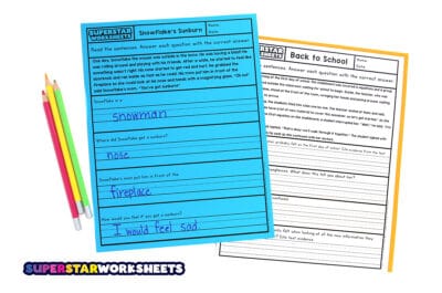 Compound Word Reading Passages - Superstar Worksheets