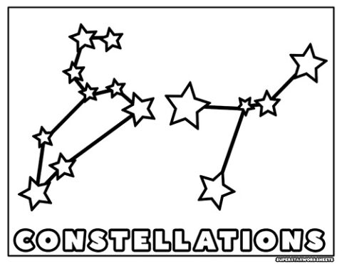 Space Coloring Pages (Free Printables) - Superstar Worksheets