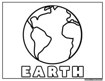 Planets Coloring Pages (Free Printables) - Superstar Worksheets