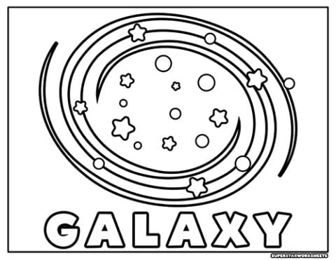 Space Coloring Pages (Free Printables) - Superstar Worksheets