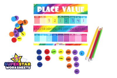 Place Value - Superstar Worksheets