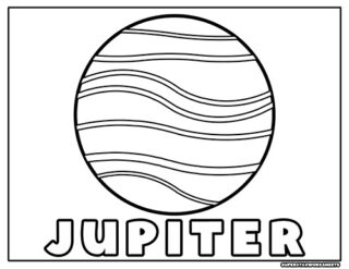 Planets Coloring Pages (Free Printables) - Superstar Worksheets
