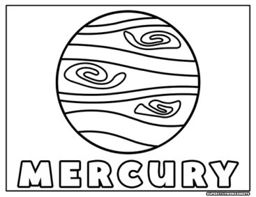 Planets Coloring Pages (Free Printables) - Superstar Worksheets