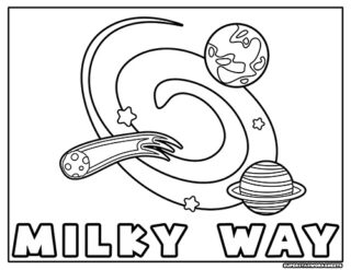 Space Coloring Pages (Free Printables) - Superstar Worksheets