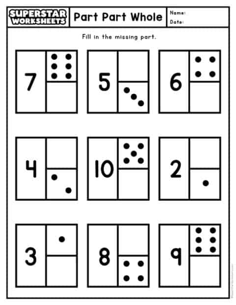 1st Grade Math Worksheets - Superstar Worksheets