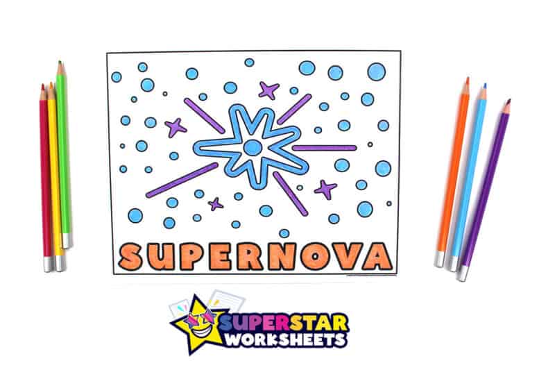 Space Coloring Pages (Free Printables) - Superstar Worksheets