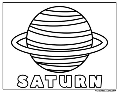 Planets Coloring Pages (Free Printables) - Superstar Worksheets