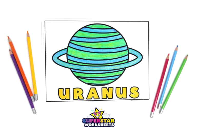 Planets Coloring Pages (Free Printables) - Superstar Worksheets