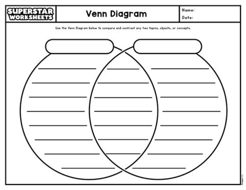 Graphic Organizers (Free Printables) - Superstar Worksheets