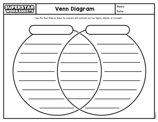 Graphic Organizers (Free Printables) - Superstar Worksheets