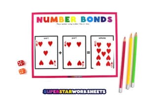 Number Bonds Worksheets - Superstar Worksheets