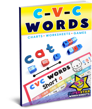 CVC Words - Superstar Worksheets
