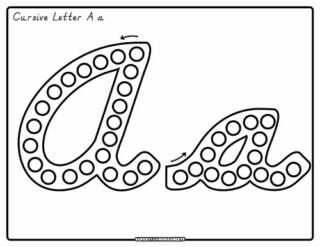 Cursive Alphabet - Superstar Worksheets