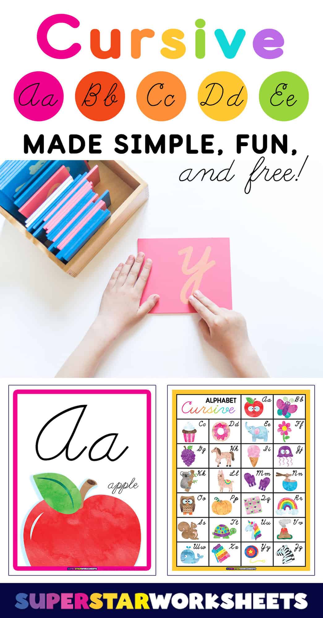 Cursive - Superstar Worksheets