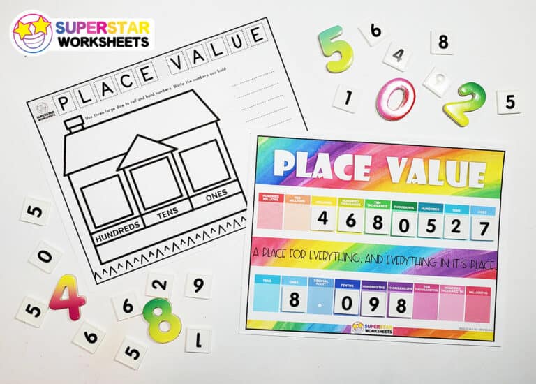 Place Value - Superstar Worksheets