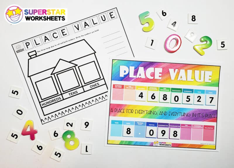 Place Value - Superstar Worksheets