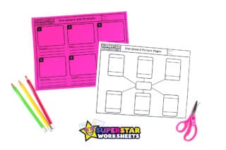 Storyboard Template (Free Printables) - Superstar Worksheets