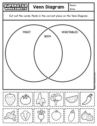 Venn Diagram Template (Free Printables) - Superstar Worksheets
