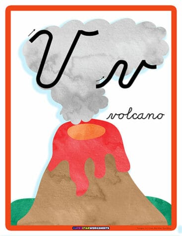 Cursive Alphabet Charts - Superstar Worksheets