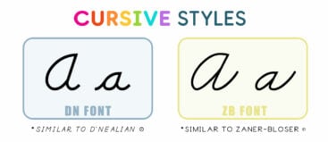 Cursive A - Superstar Worksheets