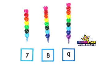 Number Flashcards - Superstar Worksheets