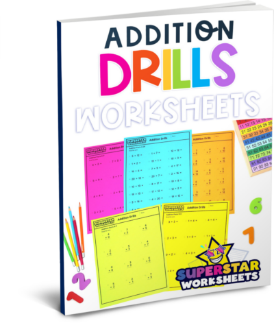 Addition Drills - Superstar Worksheets