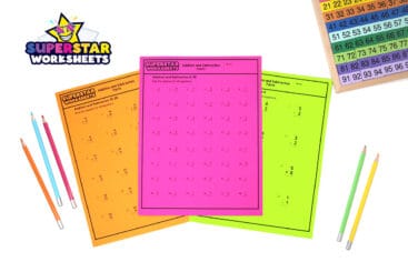 Addition and Subtraction Worksheets - Superstar Worksheets