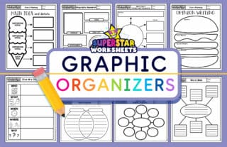 Graphic Organizers (Free Printables) - Superstar Worksheets
