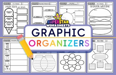 Graphic Organizers (Free Printables) - Superstar Worksheets