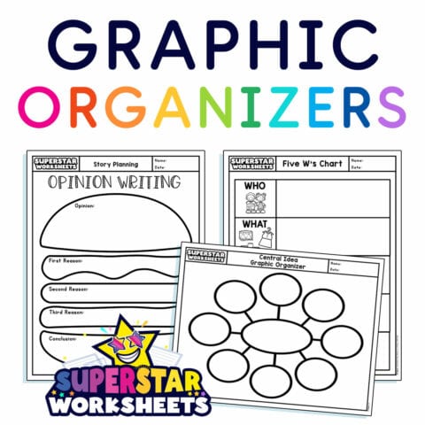Graphic Organizers (Free Printables) - Superstar Worksheets