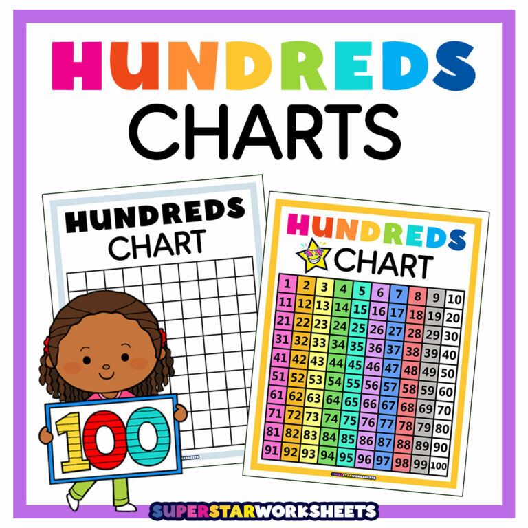 Number Worksheets - Superstar Worksheets