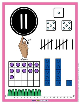 Number Sense Charts - Superstar Worksheets