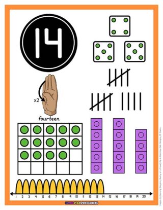 Number Sense Charts - Superstar Worksheets
