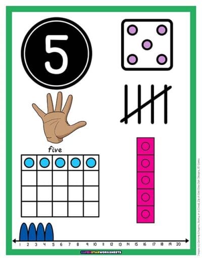 Number Sense Charts - Superstar Worksheets