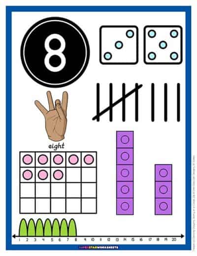 Number Sense Charts - Superstar Worksheets