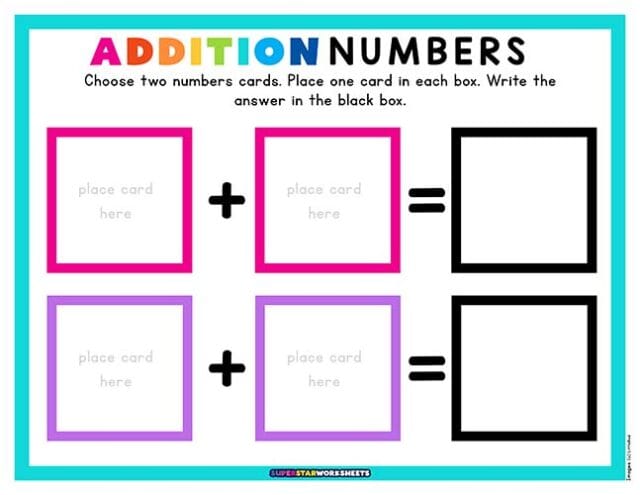 Number Sense Activities - Superstar Worksheets
