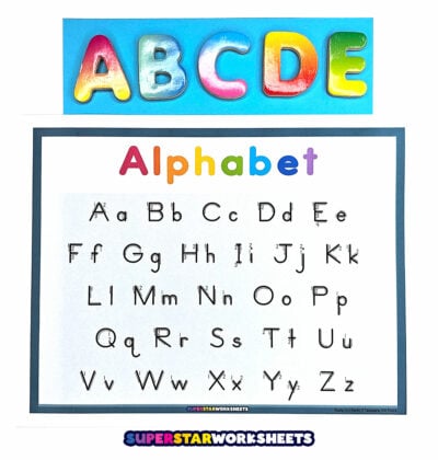 ABC Alphabet Charts - Superstar Worksheets